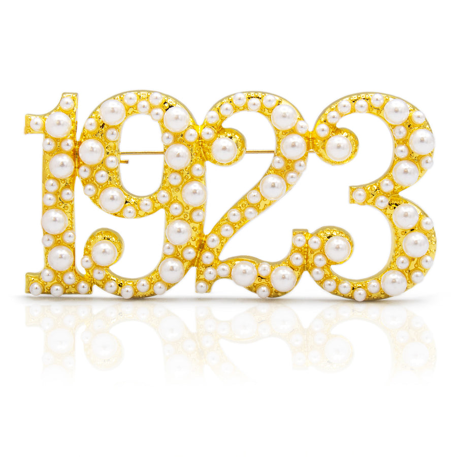 NSPDK 1923 Founding Year Brooch Pin – Simply Greek